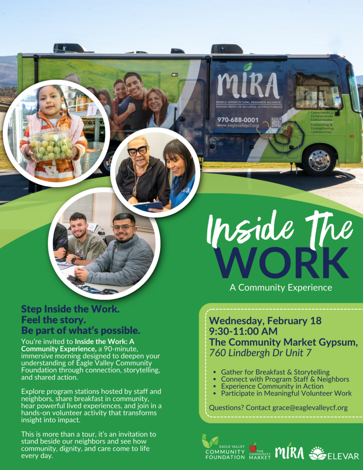 Inside the Work: A Community Experience - Eagle Valley Community Foundation